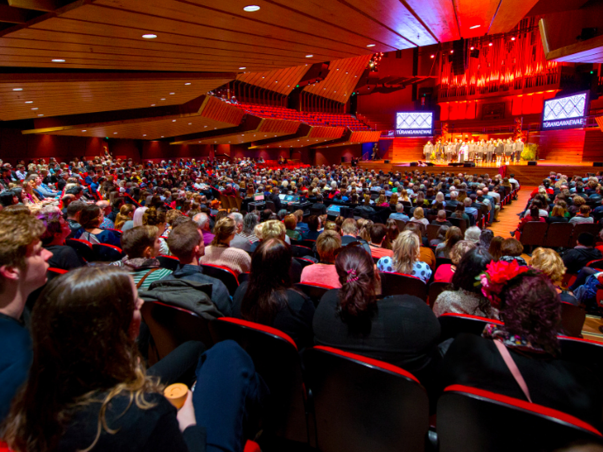 Multiple Character Large Scale Meeting Spaces