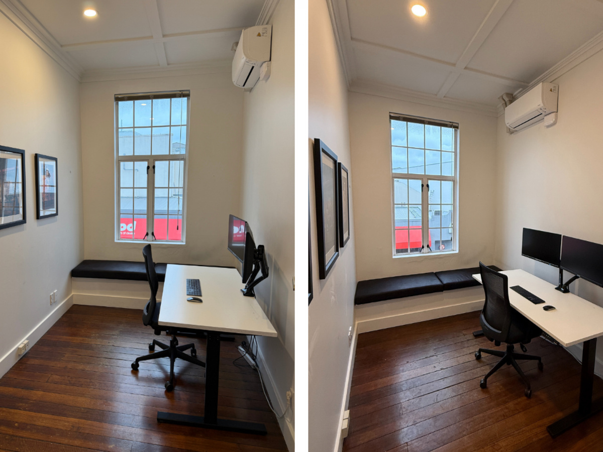 Creative private office space with AC