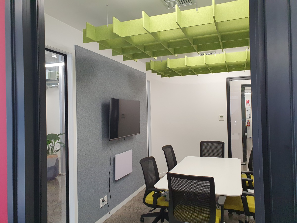 Shared space in modern warehouse conversion