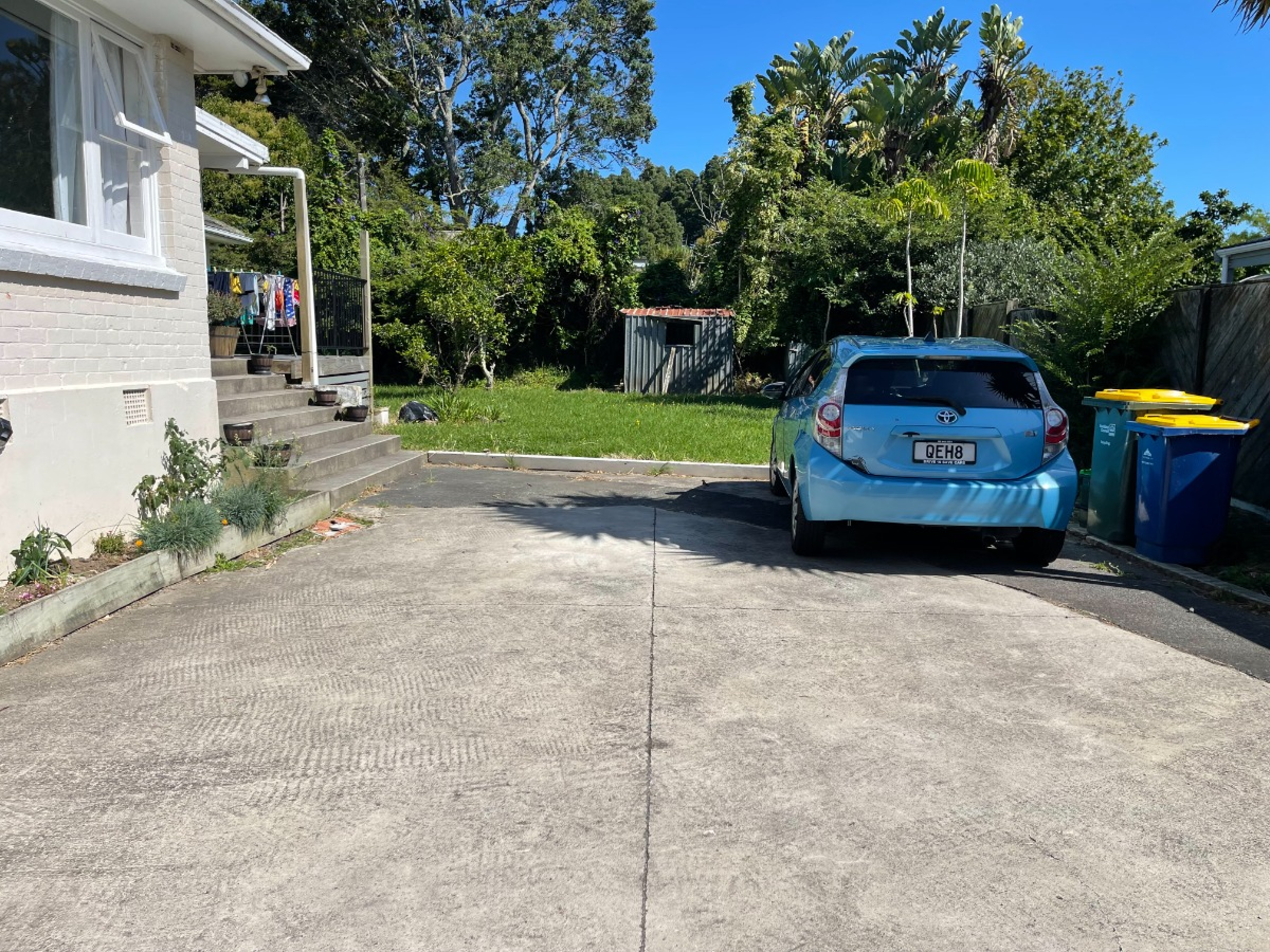 Car park on gated community